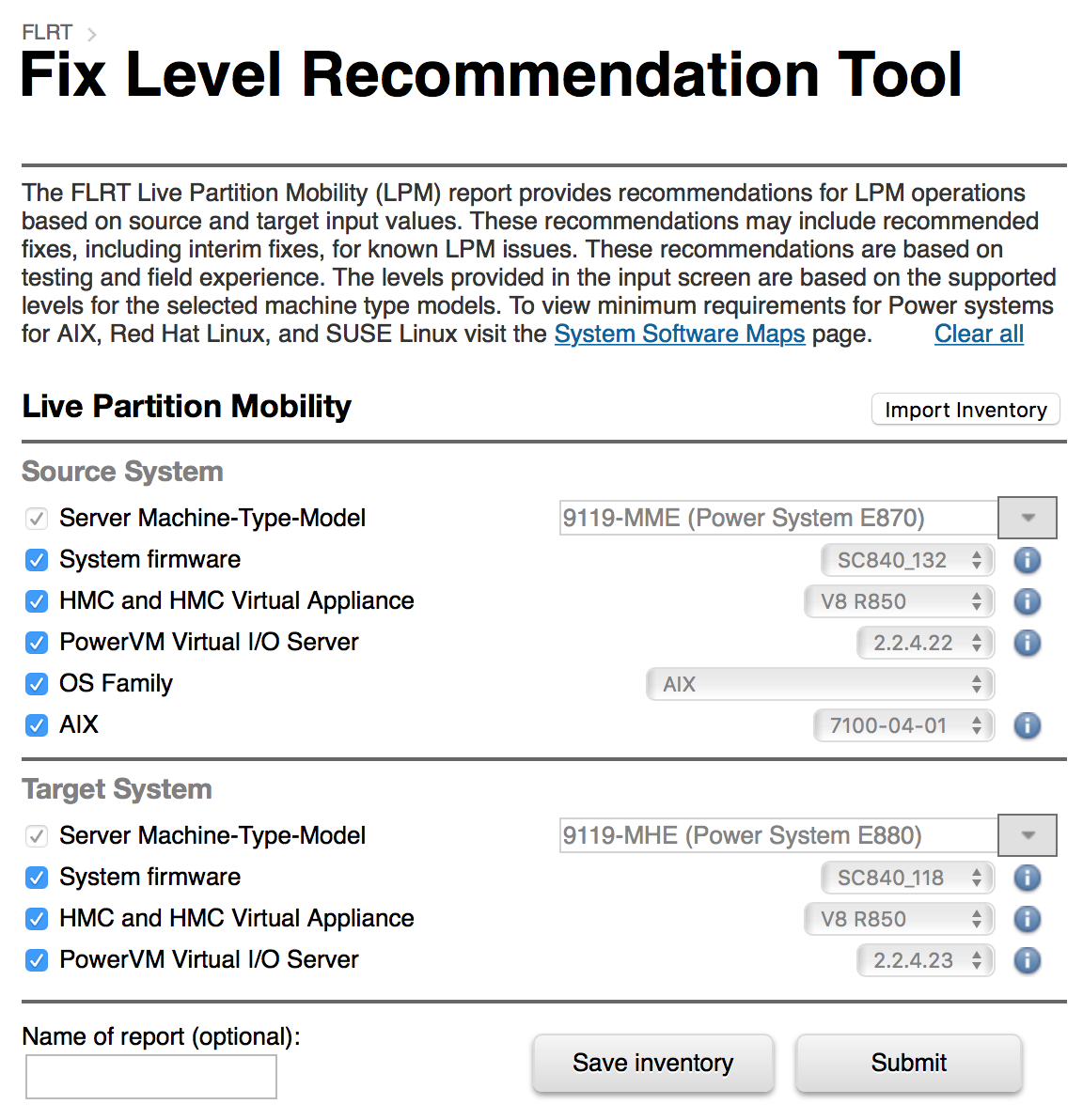 Live Partition Mobility Checklist